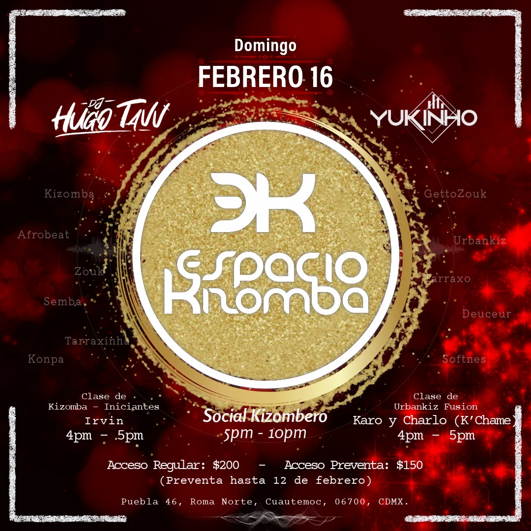 Próximos eventos de Kizomba - Espacio Kizomba